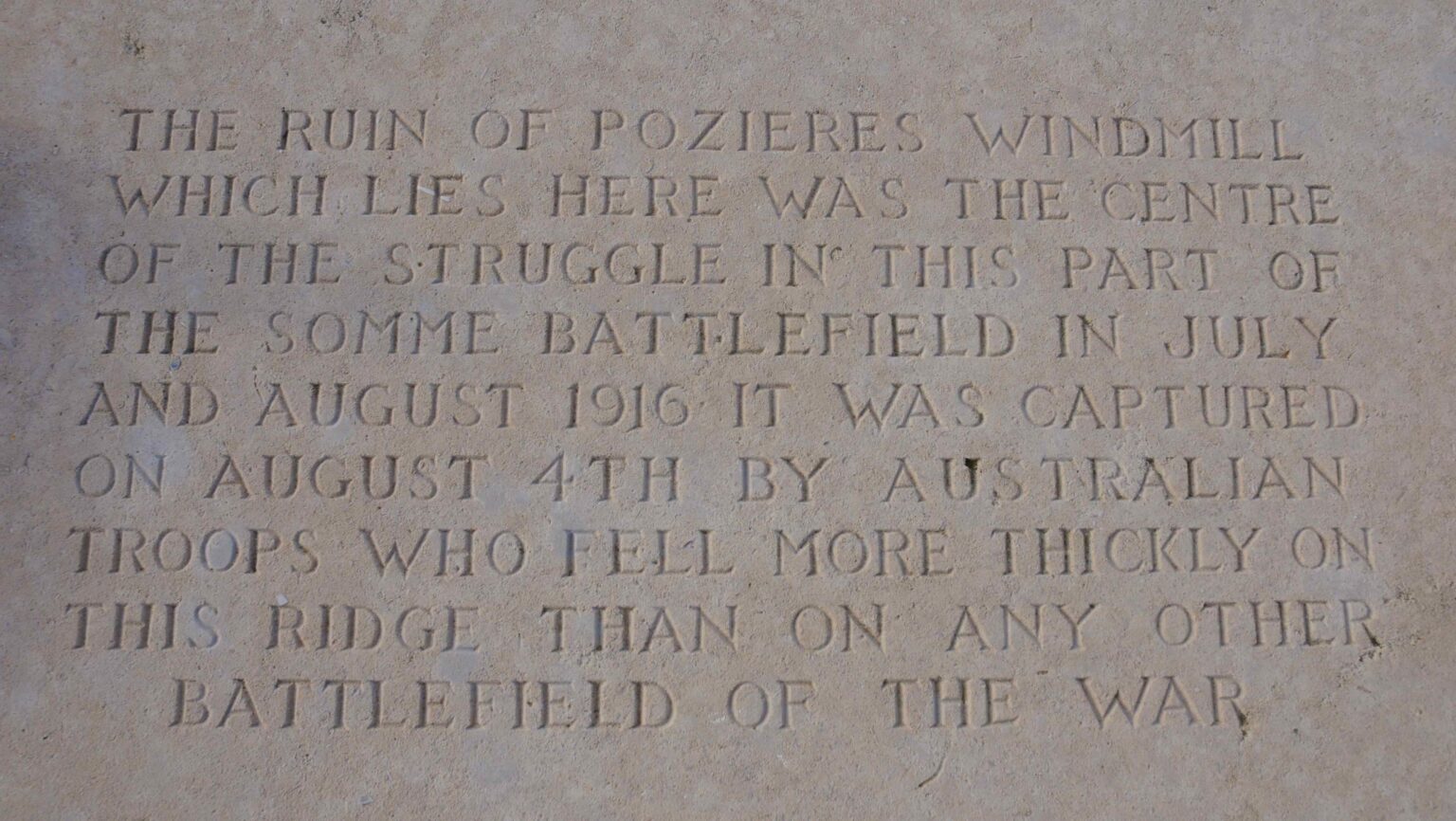 The Battle Of Pozieres | World War One Battles | Stanthorpe Remembers